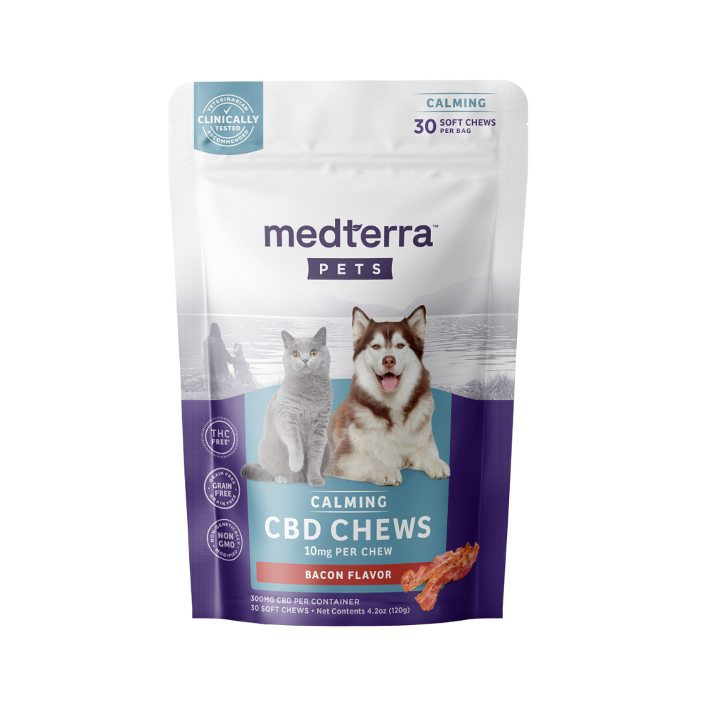CBD Chews for Pets - Dog & Cat Calming CBD Chews - Medterra