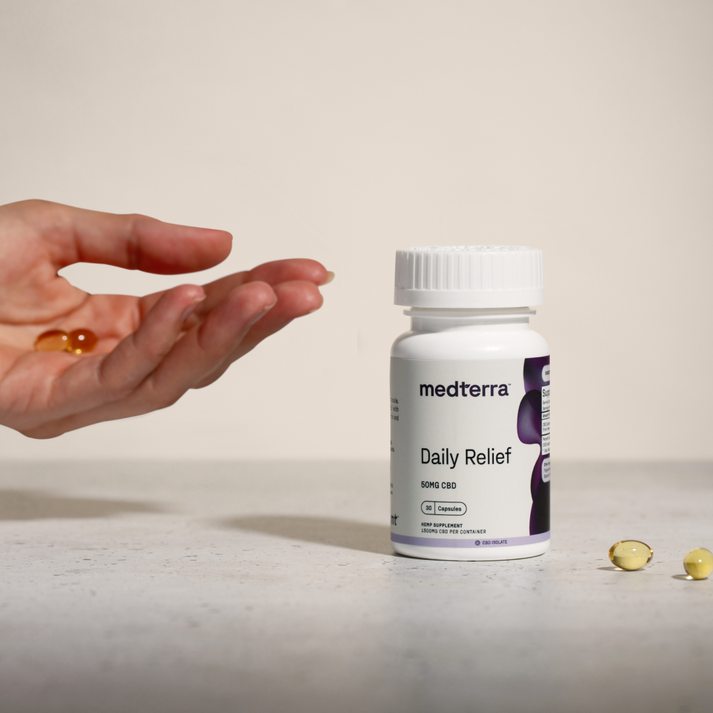 CBD Capsules - Up to 25% Off CBD Pills from 25 gm to 100 mg -Medterra