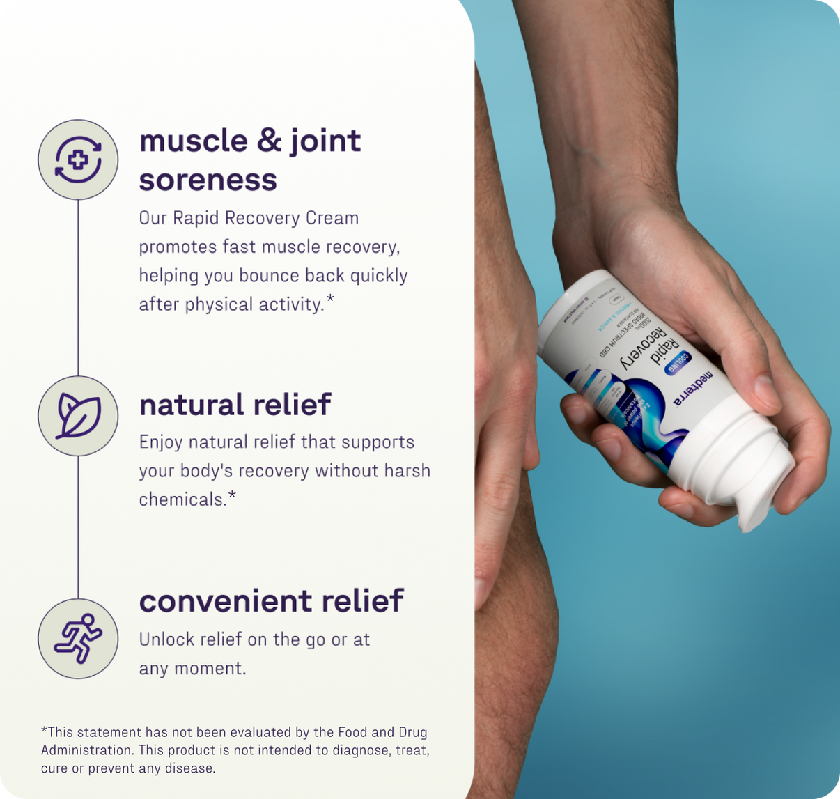 Rapid Recovery Cooling 2000mg CBD Cream – Medterra