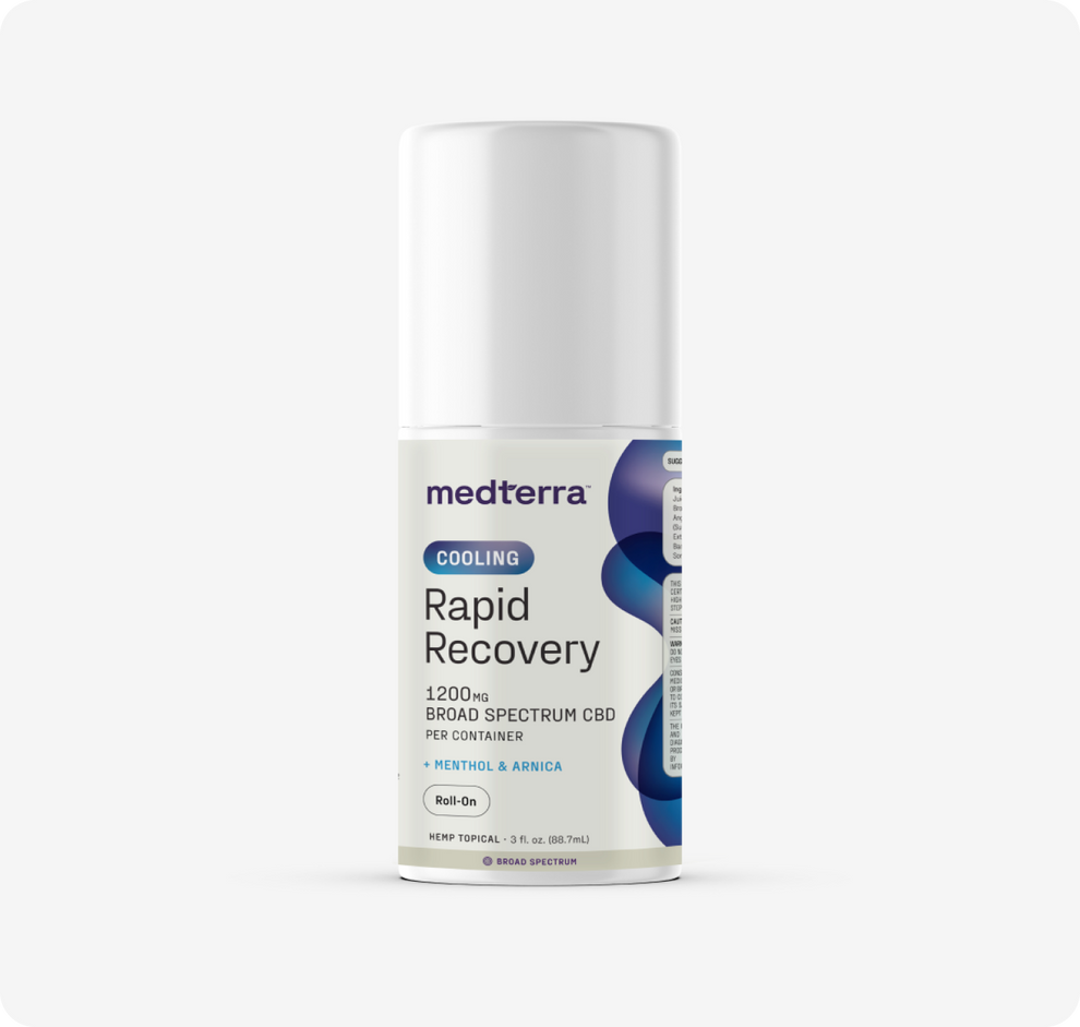 Rapid Recovery Cooling 1200mg CBD Roll On – Medterra